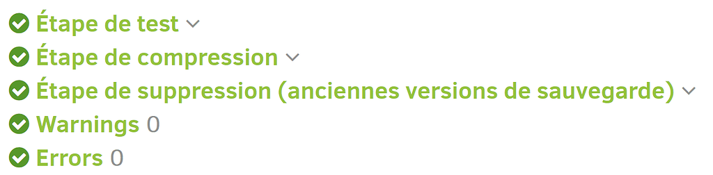 Backup failed but no errors shown in task's log - Support - Duplicati