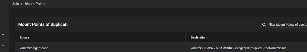 TrueNAS Shares Not Showing As Source - Support - Duplicati