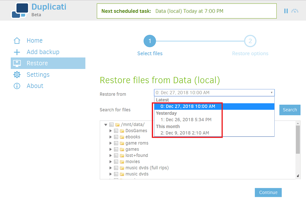 After running DELETE command, version count discrepancy between home ...