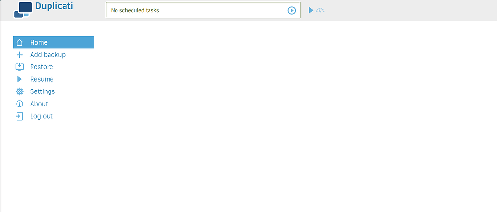 Settings just gone? - Support - Duplicati