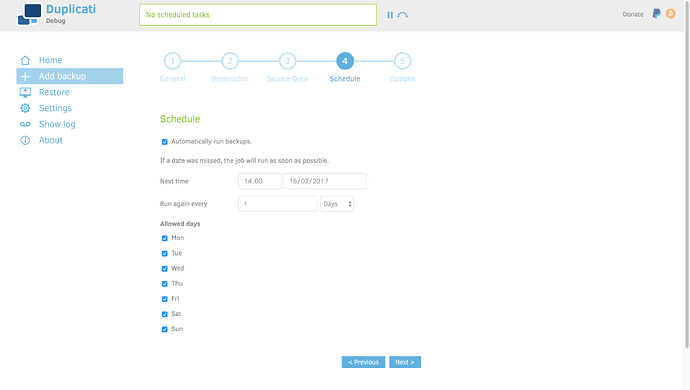 Getting started guide - articles - Duplicati